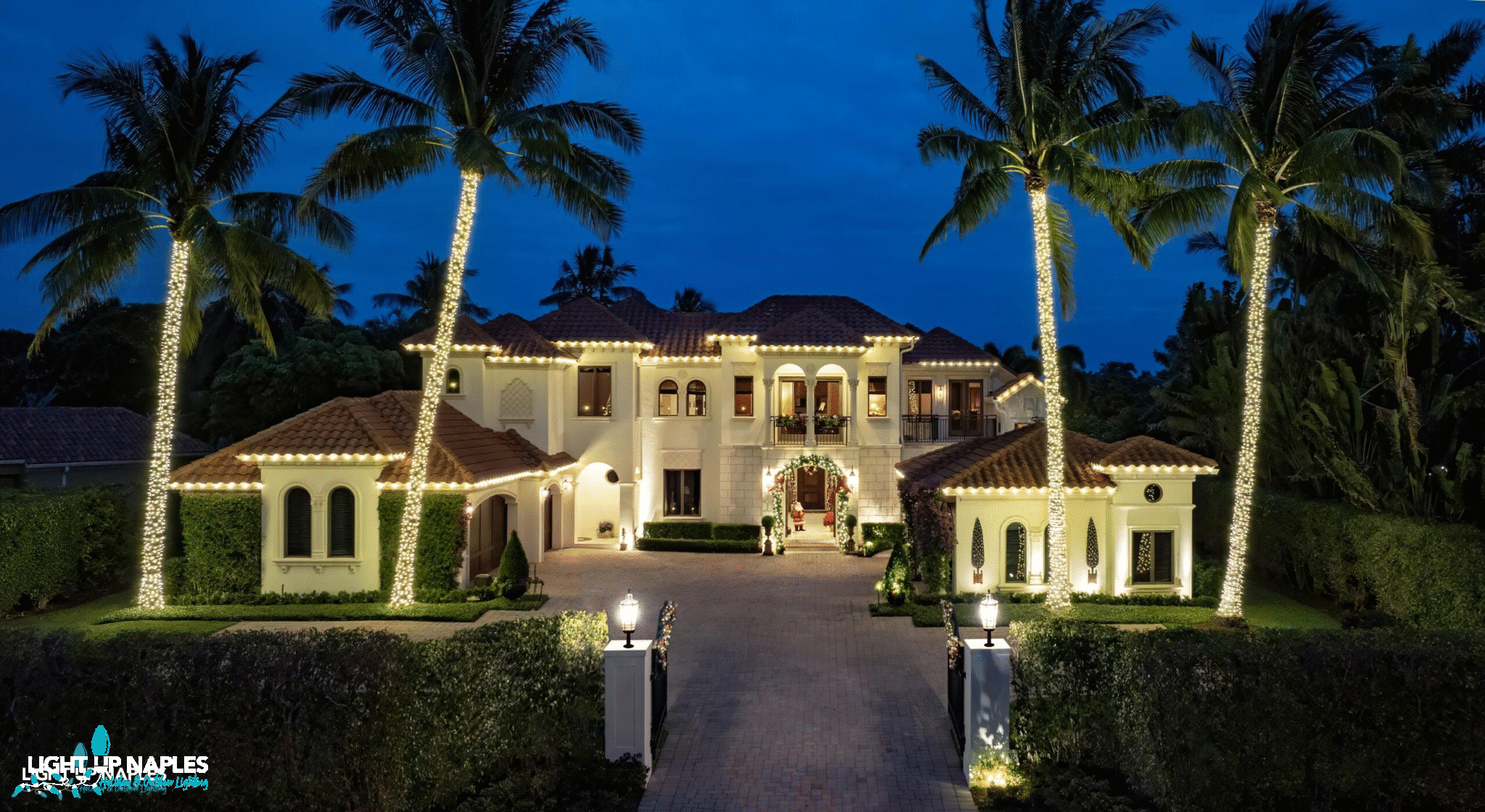 HOA Holiday Lighting Services in Southwest Florida